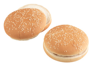 Hamburger Buns Fully Baked 5" - 87g - Speedibake