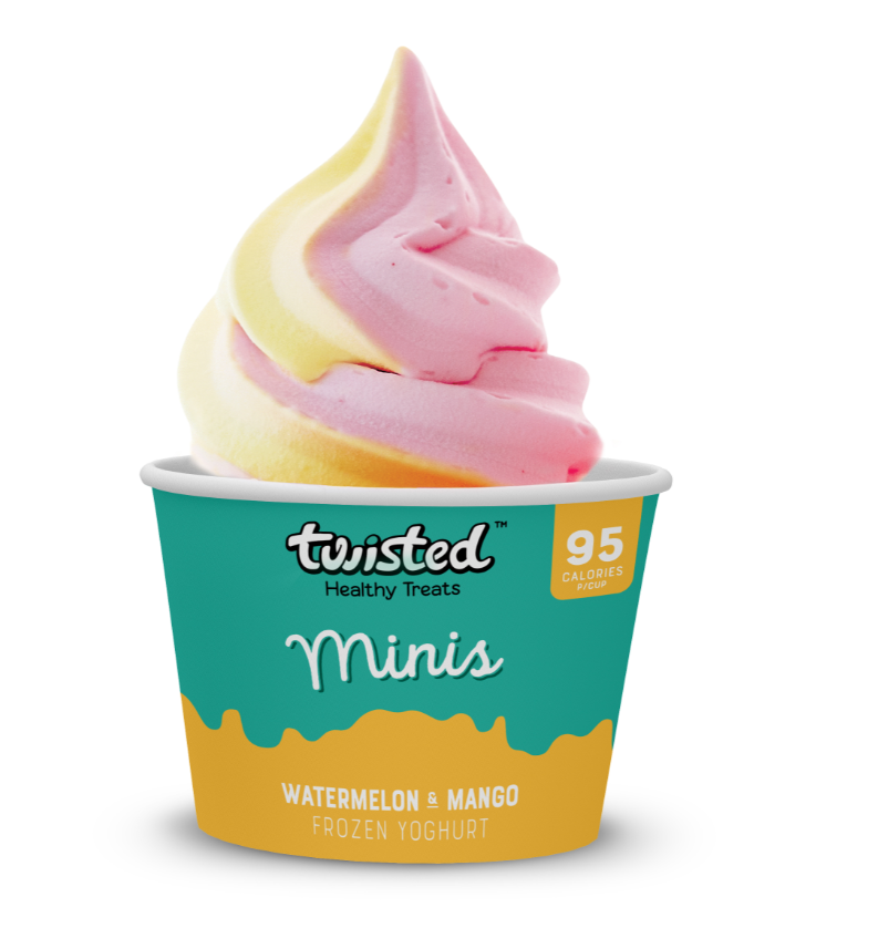 Twisted Frozen Yoghurt Watermelon Mango 120ml Twisted